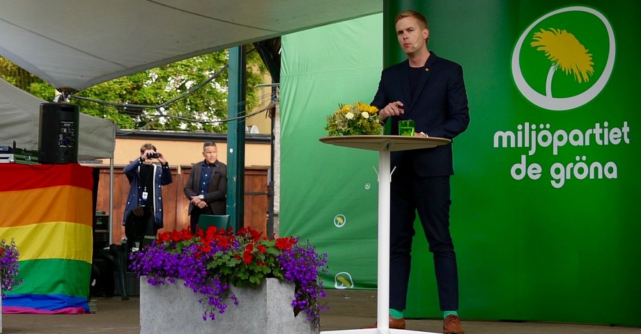 Gustav Fridolin målade MP:s gröna dröm | Dagens Arena